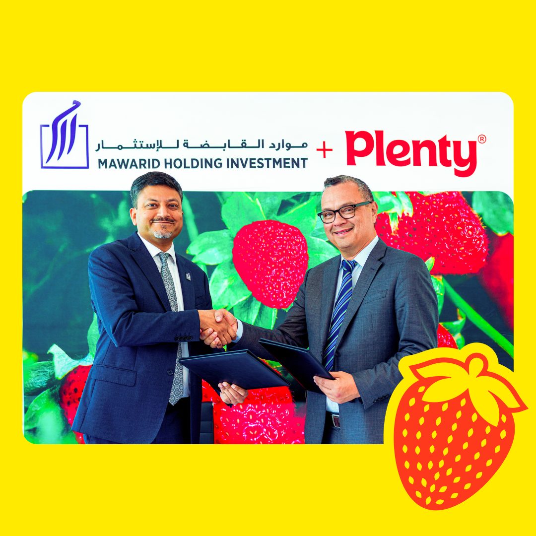 Plenty and Mawarid launch regional partnership to grow fresh produce in GCC